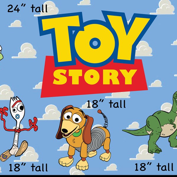 Toy Story Cutouts Centerpieces - Etsy