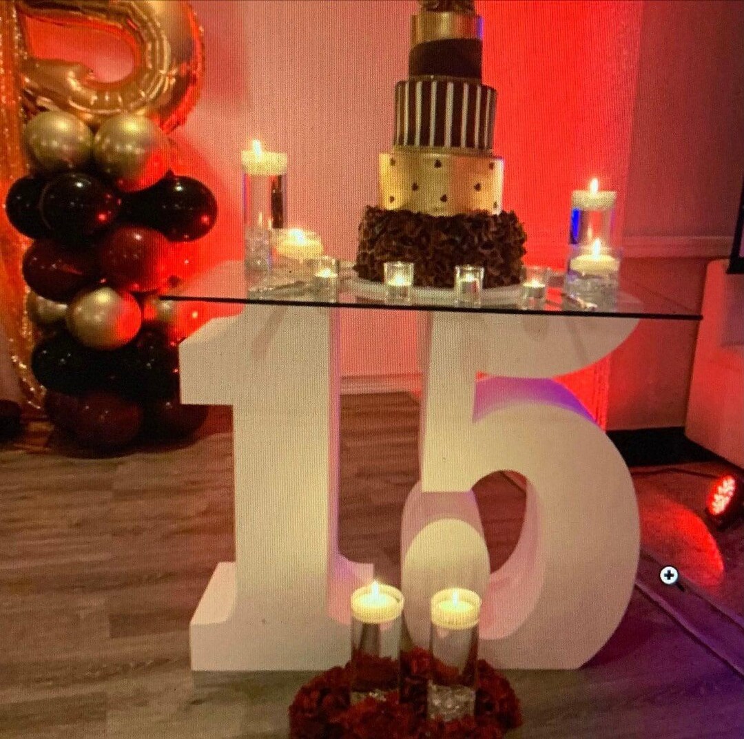 30" Tall 15 Table Base Foam Numbers - Etsy