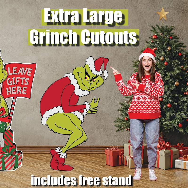 Grinch Grinch Feet - Etsy