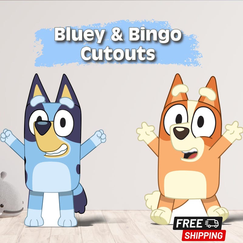 Bluey Bingo Svg - Etsy
