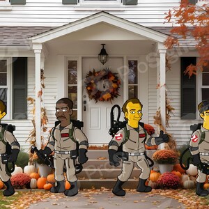 Ghostbusters Cutouts | Indoor/outdoor Decorations | Yard Signs | - Etsy