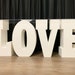 30 Tall Large LOVE Table Base Foam Letters - Etsy