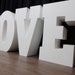 30 Tall Large LOVE Table Base Foam Letters 8 Deep Letters Wedding ...