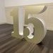 30 Tall Large BABY Table Base Foam Letters 8 Deep Letters Babyshower ...