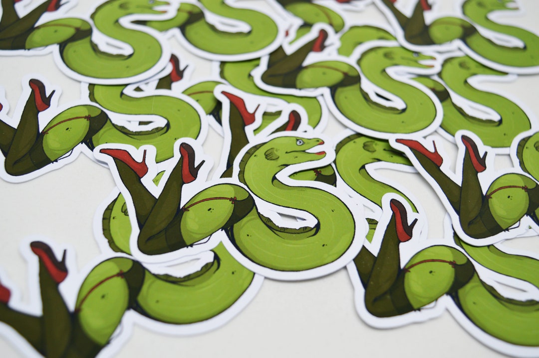 Slippery Steve Ocean Creatures Fish Pin-ups Sticker - Etsy UK