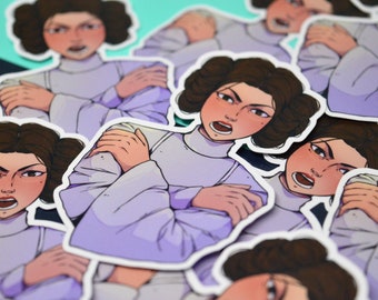 Princess Leia Stickers - Etsy
