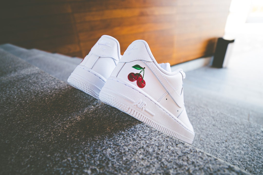 AF1 Triple Cherry • Air Force 1s Customs • Air Force One Custom • Nike ...