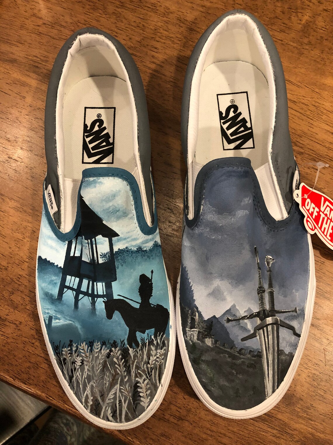 Custom Painted Sneakers | Etsy