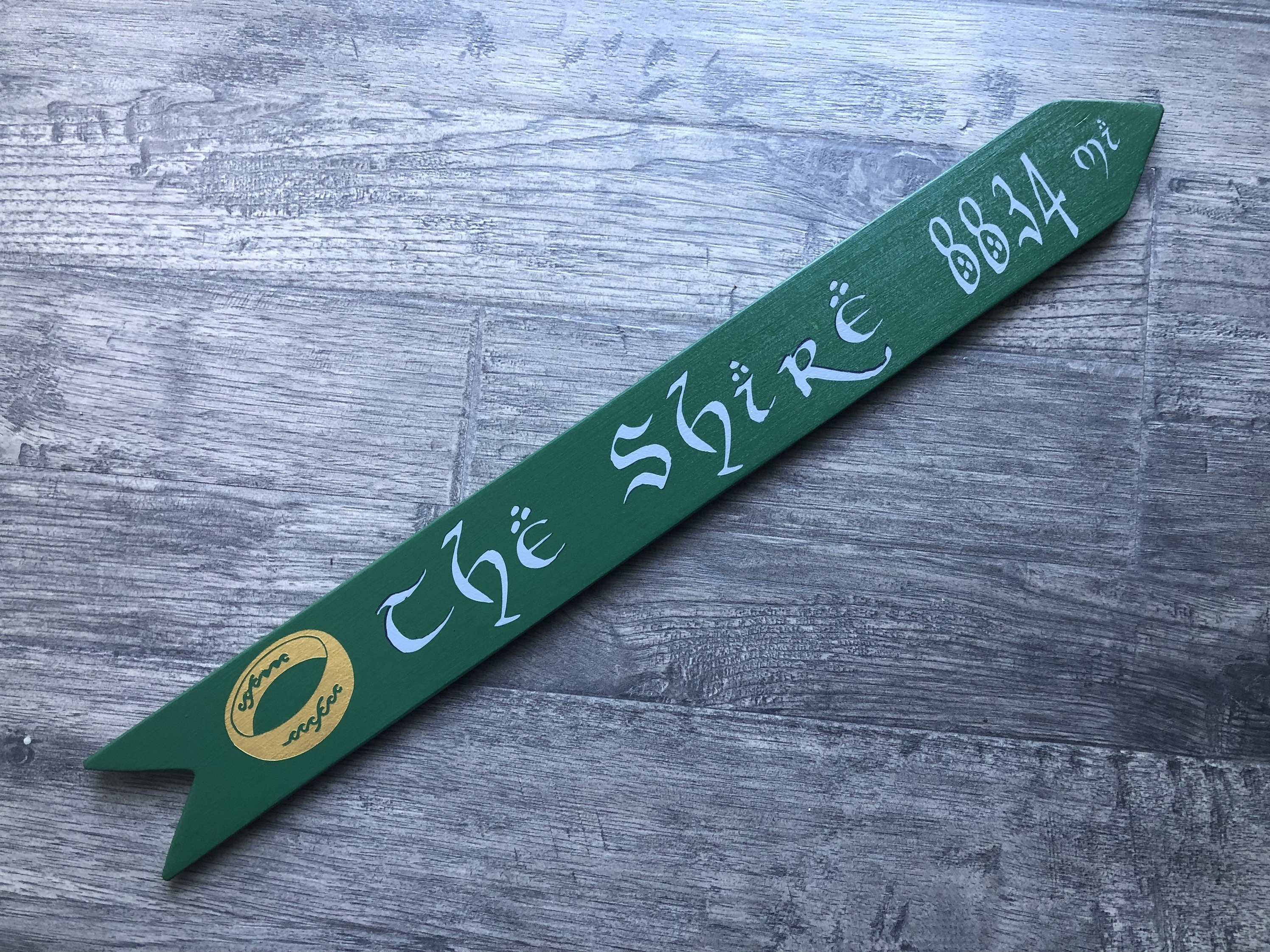 The Shire Directional Sign - Etsy