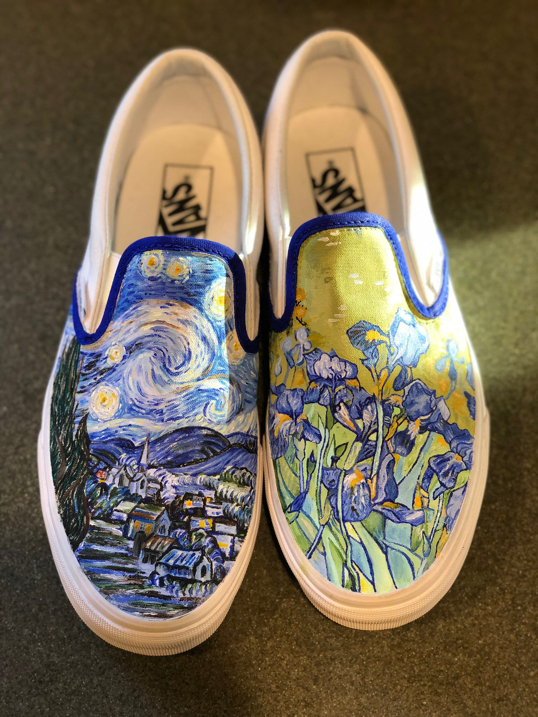 Custom Painted Sneakers | Etsy