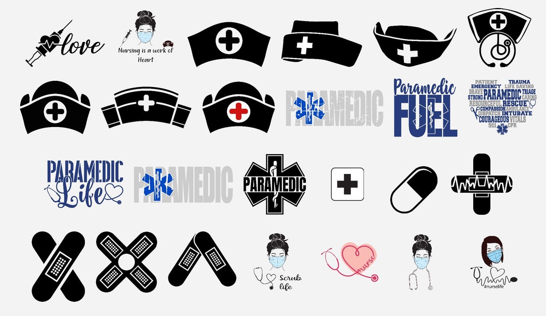 Doctor Nurse Svg Bundle , Medical Doctor Svg , Nurse Svg , Doctor Cut ...