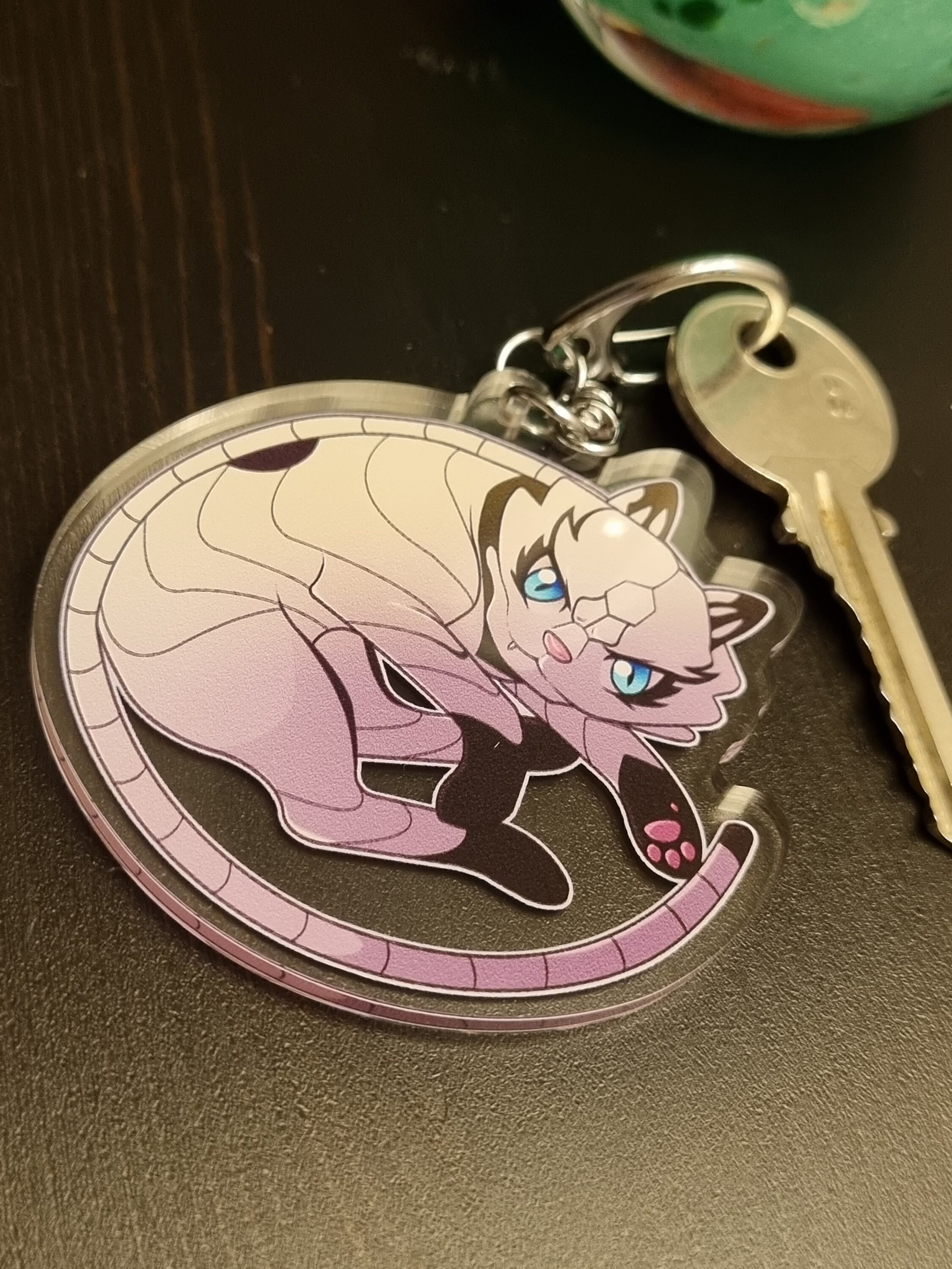 Custom Chibi 2.5 Clear Acrylic Keychains - Etsy