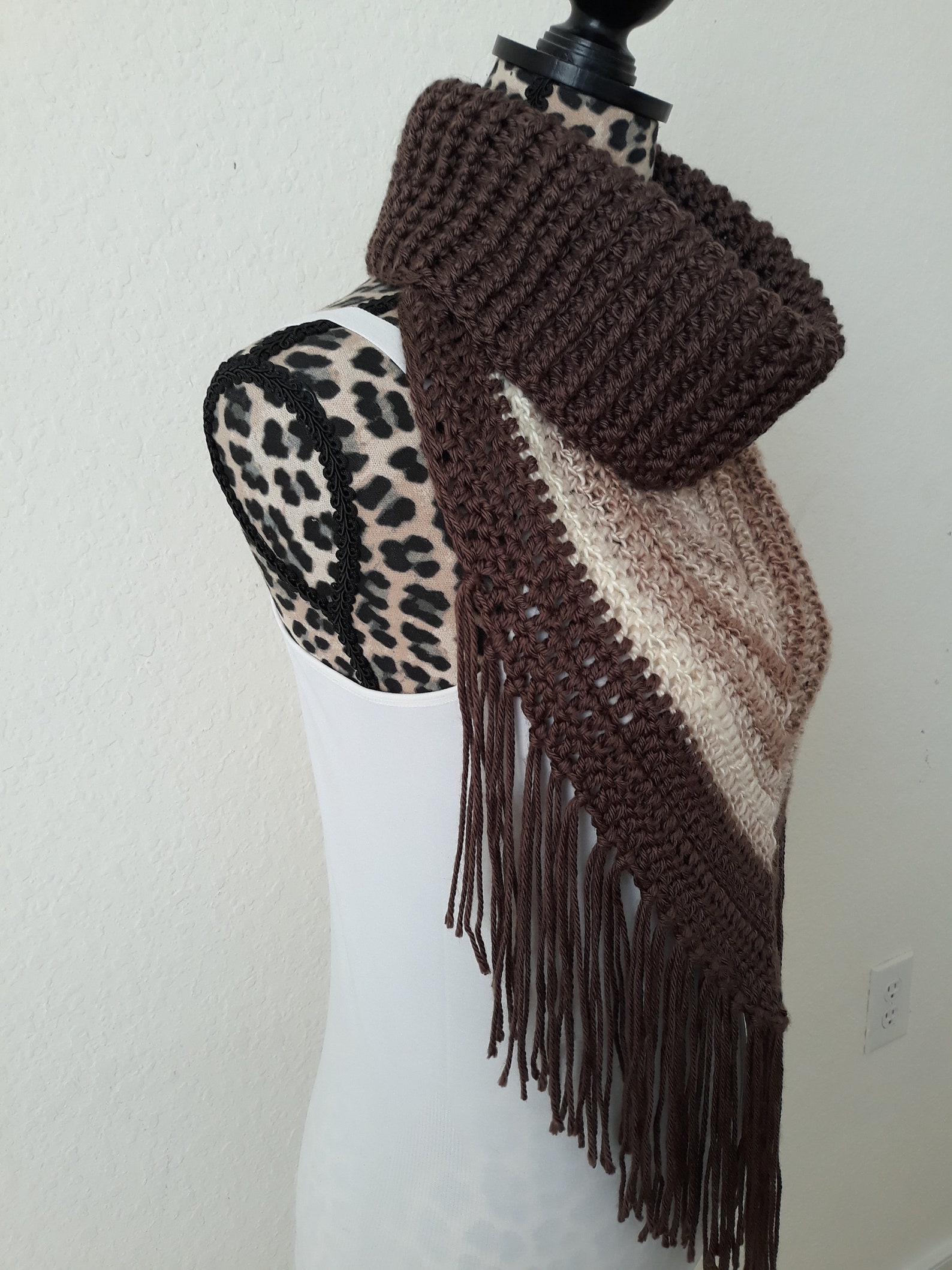 Bufanda de invierno para mujer bufanda de invierno de cuello - Etsy España