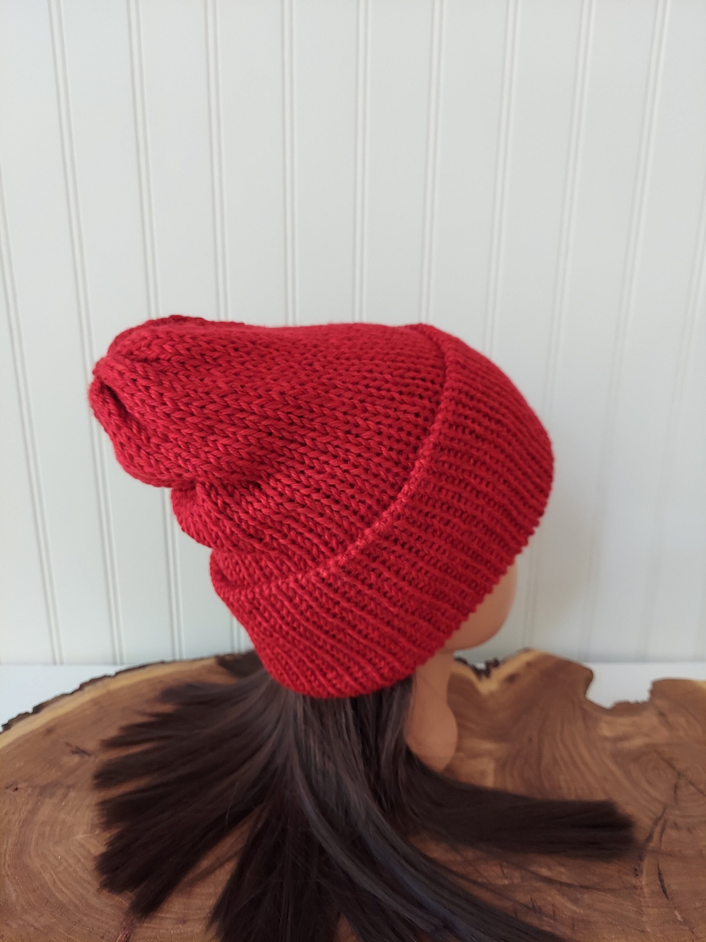 Red Winter Hat Red Winter Beanie Winter Hats Womens Winter - Etsy