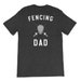 Fencing Dad Funny Men's Sword Fighting Short-Sleeve Unisex | Etsy