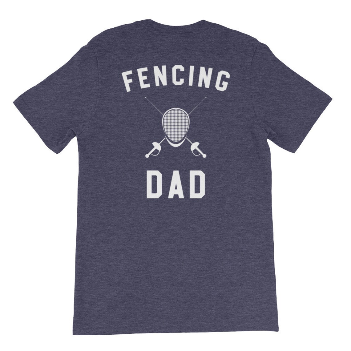 Fencing Dad Funny Men's Sword Fighting Short-sleeve Unisex - Etsy