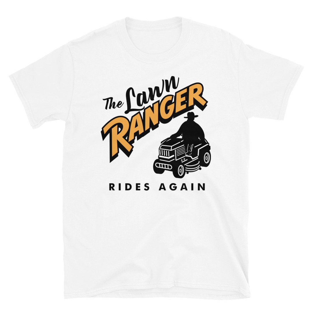 Funny Lawn Mower Cowboy Lawn Ranger Yard Work Lawn Tractor - Etsy