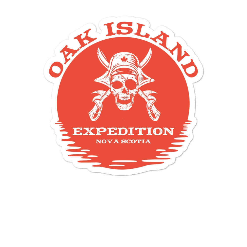 Oak Island Expedition Funny Vintage Canadian Pirate Treasure Gift ...