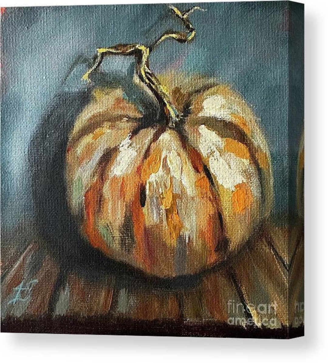 Pumpkin Still Life Painting, Giclee Prints by T Sutton Art, Fall Wall ...