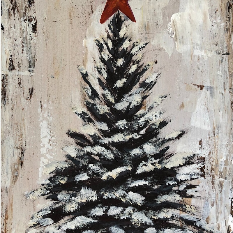 Christmas Canvas Art - Etsy