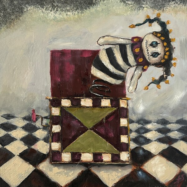 Creepy Jack in a Box - Etsy