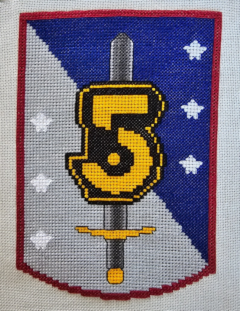 Babylon 5 Logo Cross Stitch Pattern - Etsy