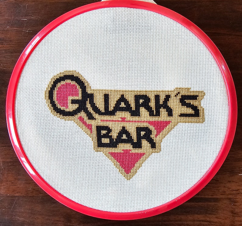 Quark's Bar Cross Stitch Pattern - Etsy