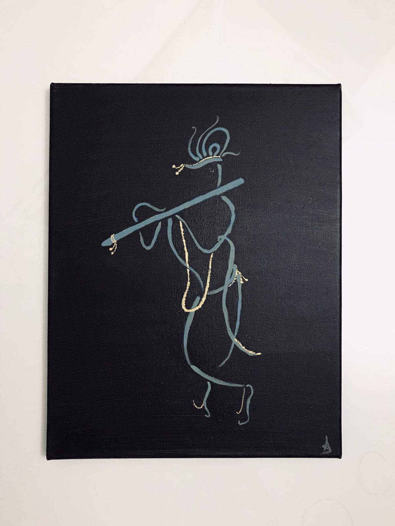 Line Art Krishna - Etsy
