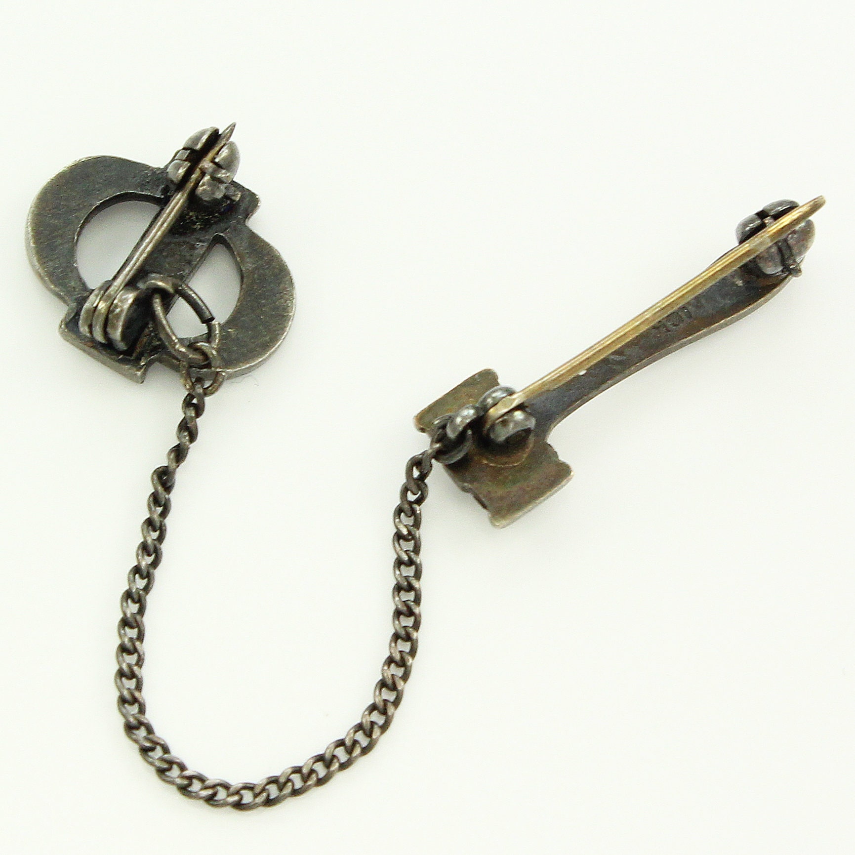 Beta Sigma Iota Sorority Pin - Vintage 10K Enamel Seed Pearl Fraternal ...