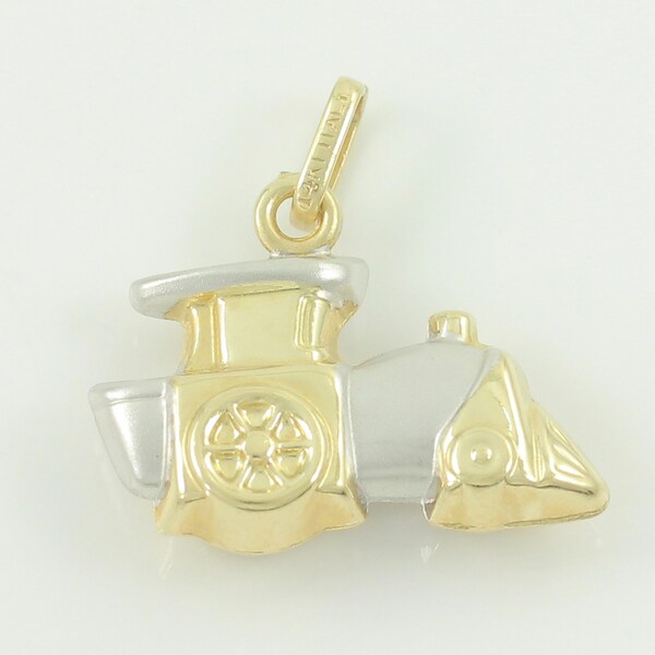 Gold Train Necklace - Etsy