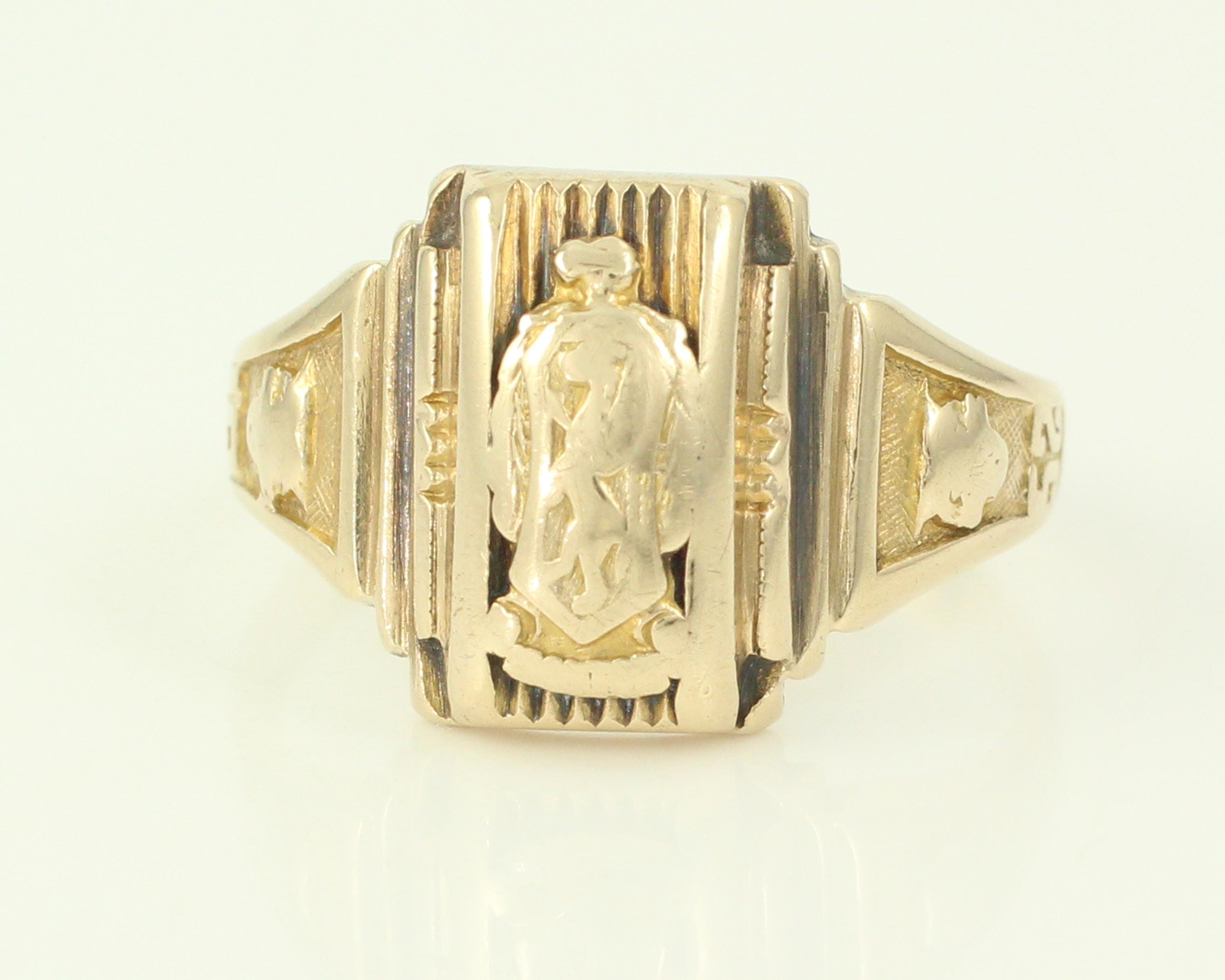 10 K Class Ring - Etsy 10 K Class Ring - Etsy