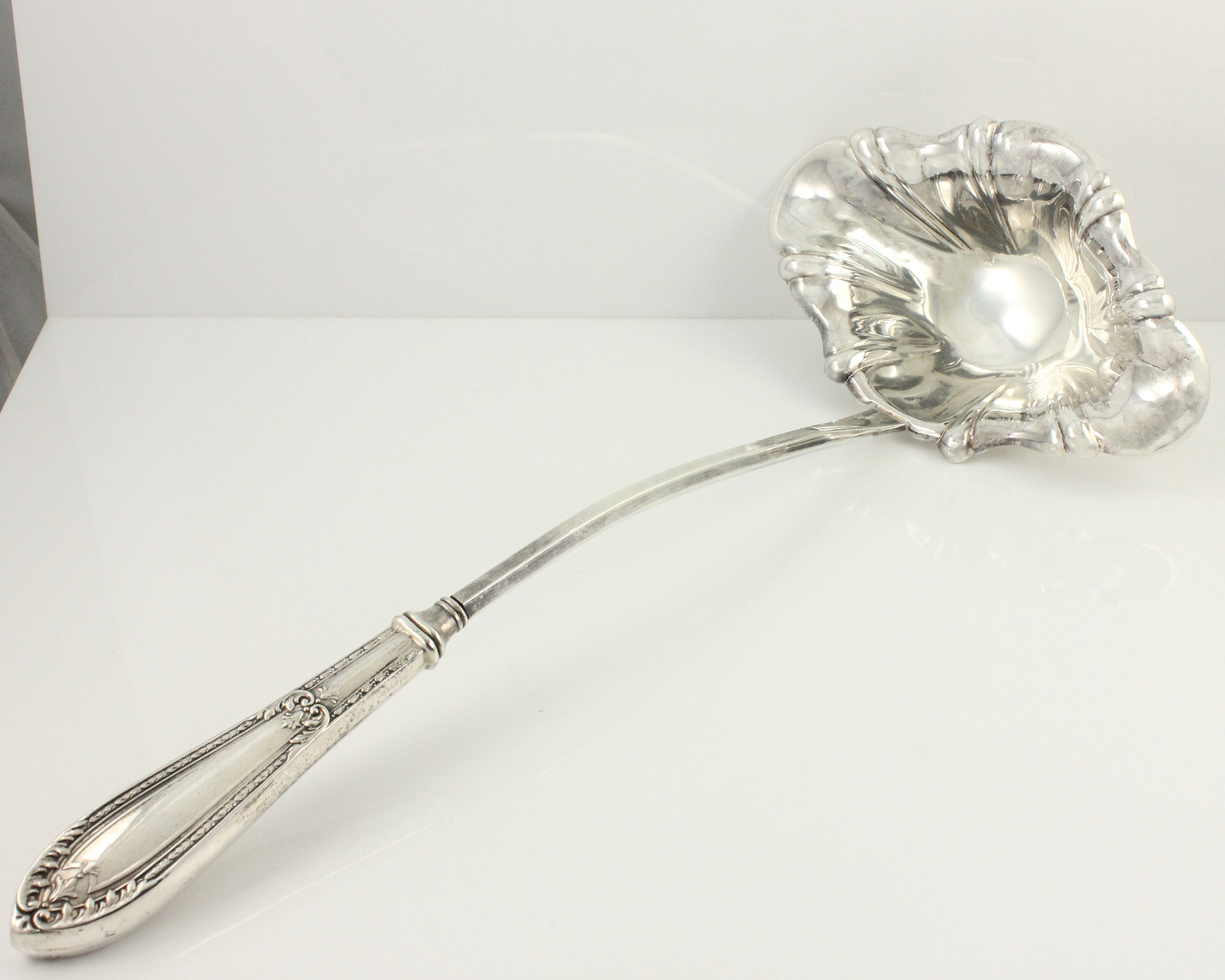 Vintage Frank Whiting Sterling Handle Punch Ladle, Vintage Sterling ...
