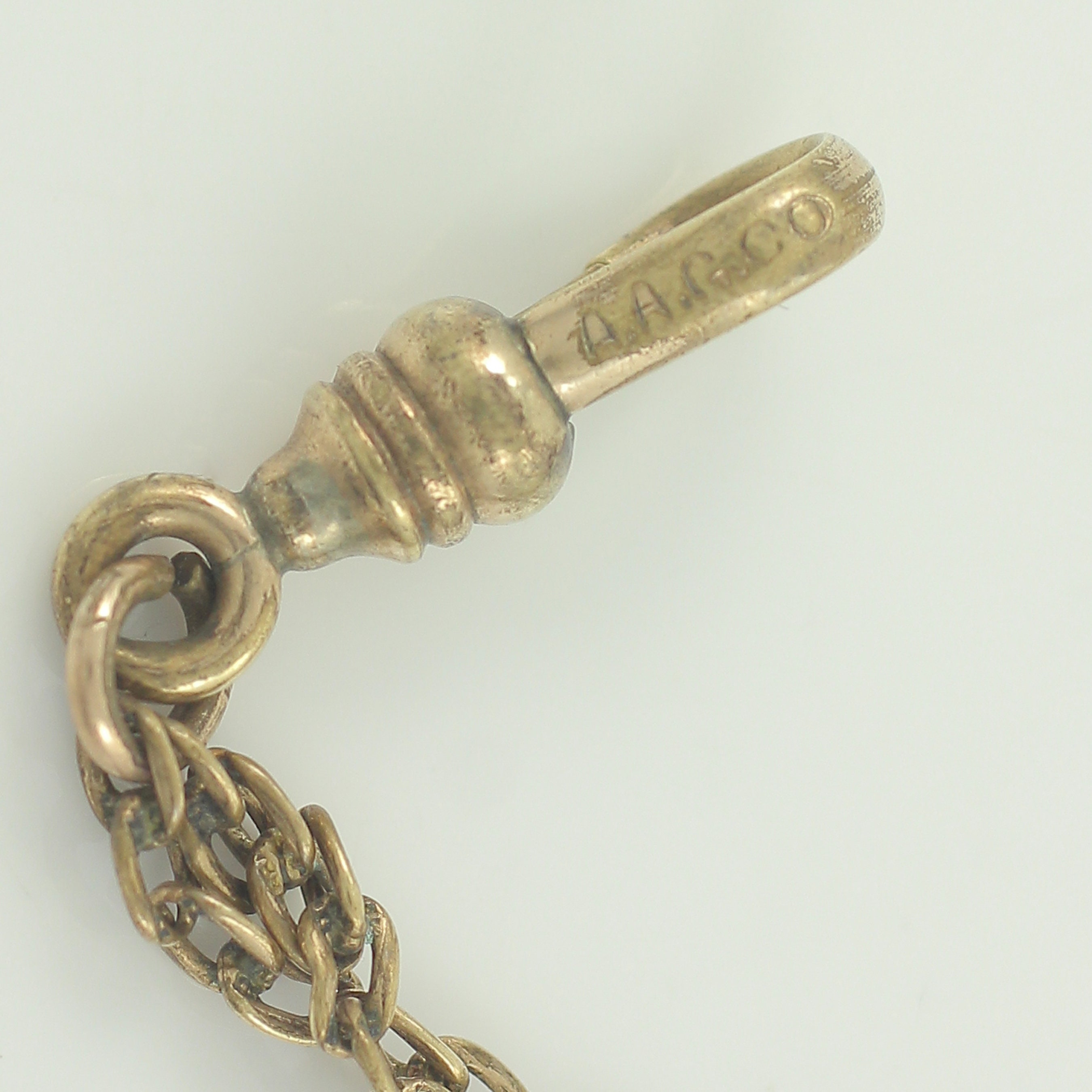 Antique Rolo Chain Victorian Slide Necklace, 50 Lady's Lorgnette Watch ...