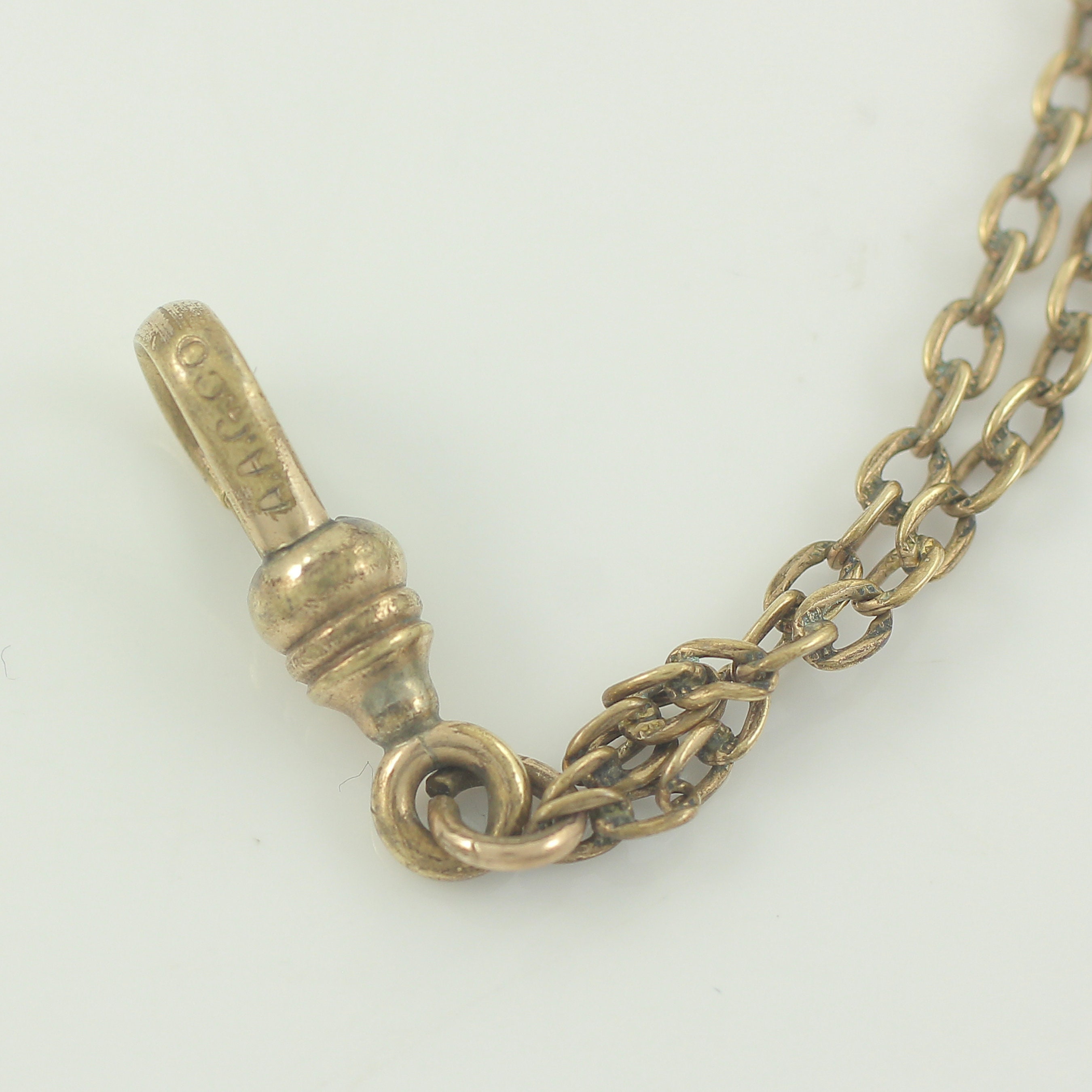 Antique Rolo Chain Victorian Slide Necklace, 50 Lady's Lorgnette Watch ...