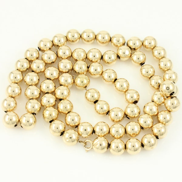 Vintage Gold Add a Bead Necklace - Etsy