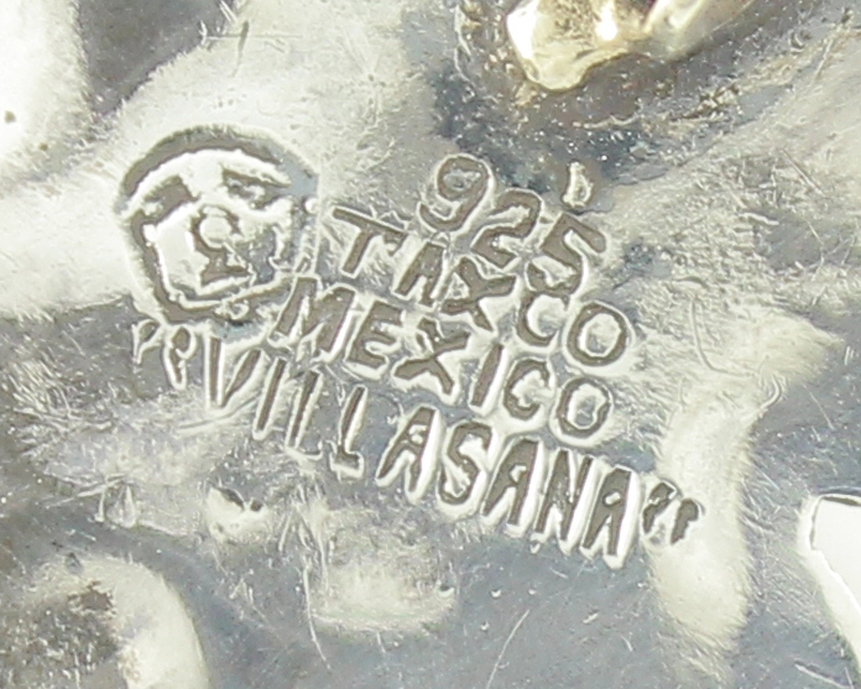 Vintage Alfredo Villasana Silver Flower Brooch, 1950s Mexico Silver ...