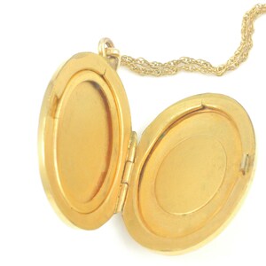 Vintage Gold Filled Cameo Locket Necklace, 1930s Lestage Shell Cameo ...