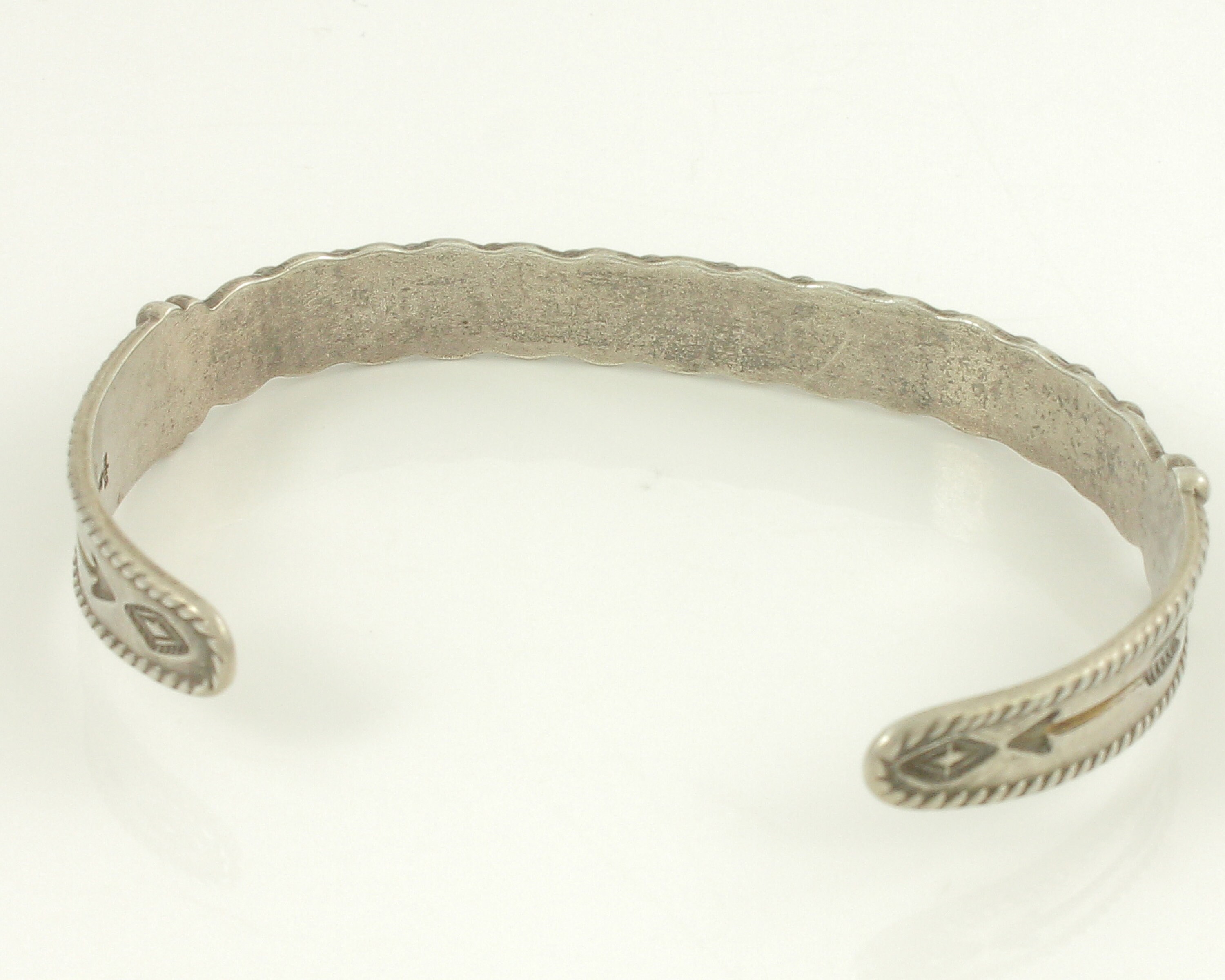 Fred Harvey Era Sterling Silver Rain Drop Cuff Bracelet - Dew Drop ...