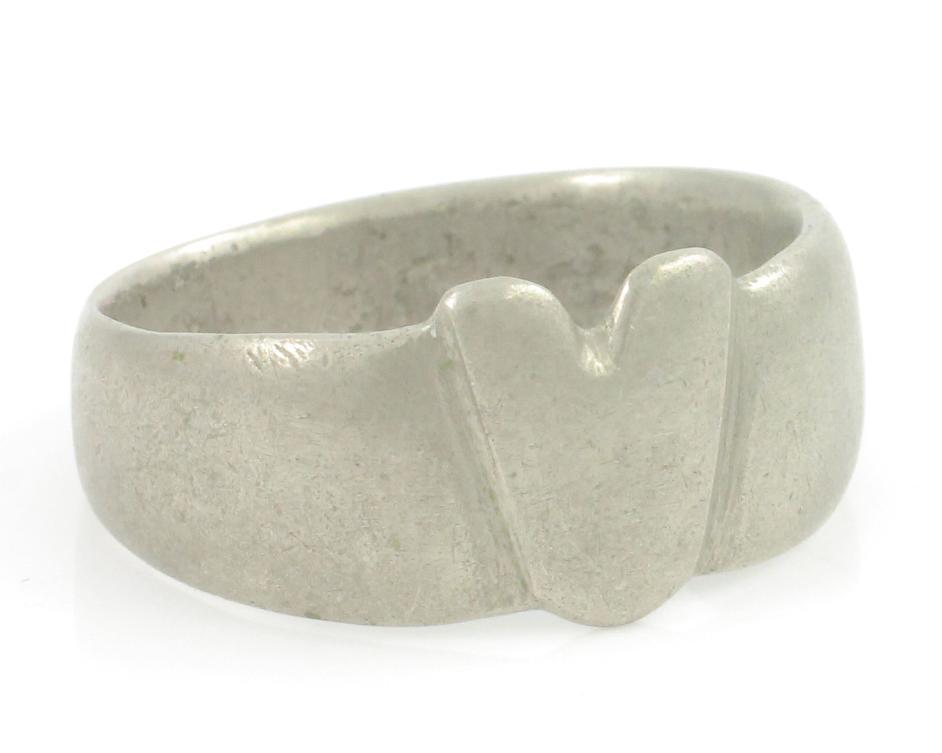 World War II V for Victory Ring, WWII Trench Art Y for Victory Ring ...