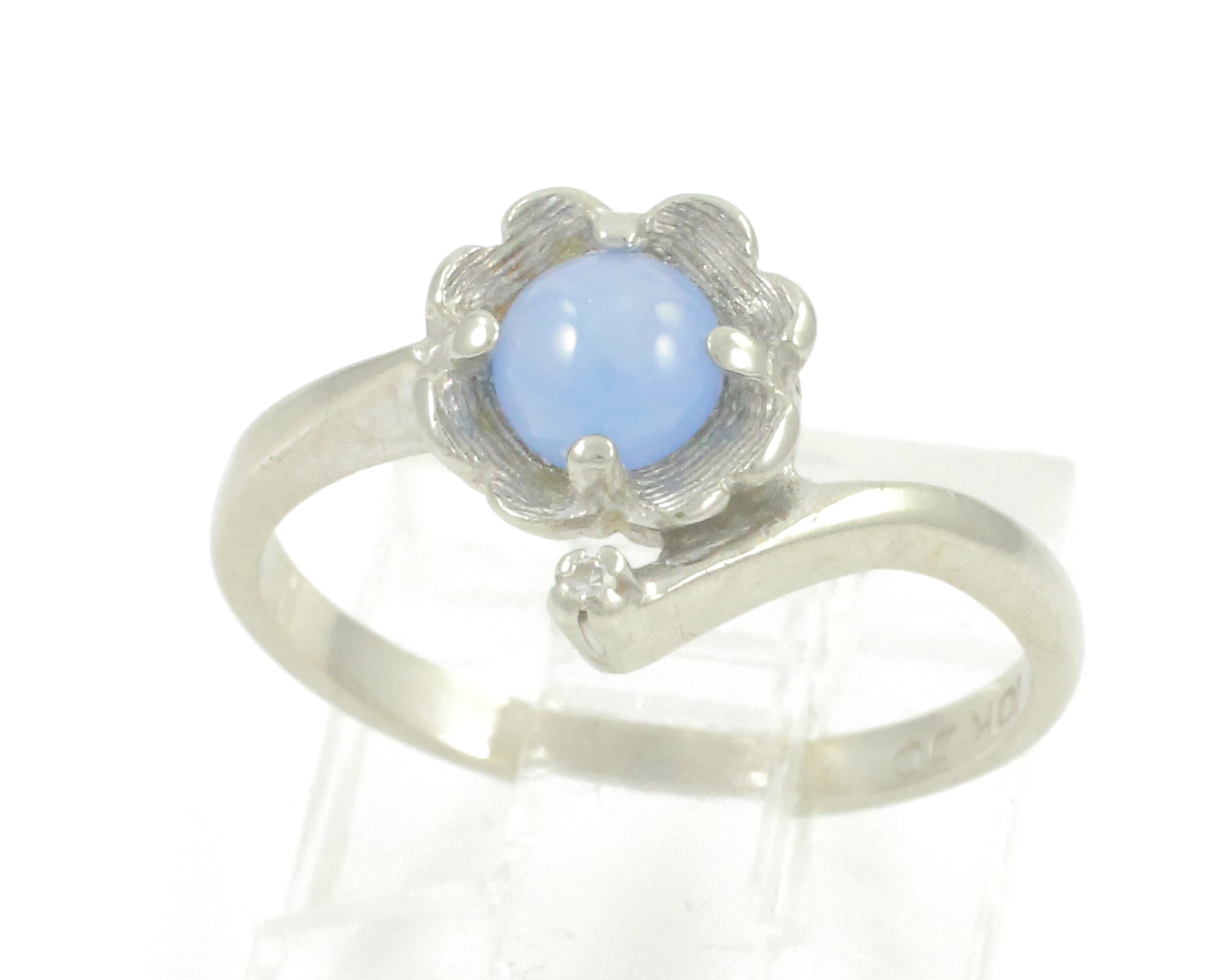 Linde Star Sapphire Wedding Ring