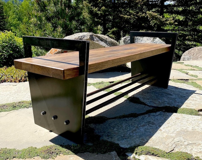 Modern Outdoor Benches - Etsy