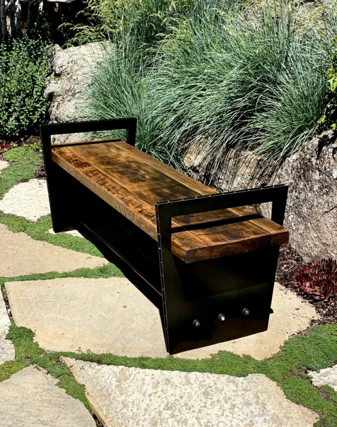 Modern Outdoor Benches - Etsy