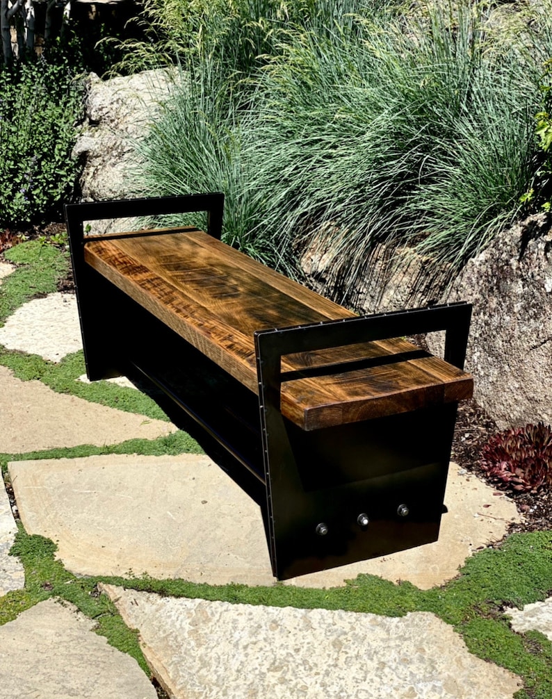 Modern Outdoor Benches - Etsy