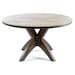 Expandable Round Dining Table / Reclaimed Dining Round Table/ Farmhouse ...