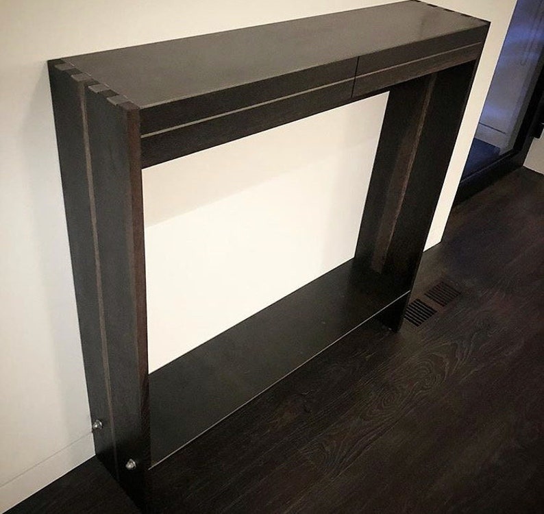 Modern Industrial Console Table - Etsy