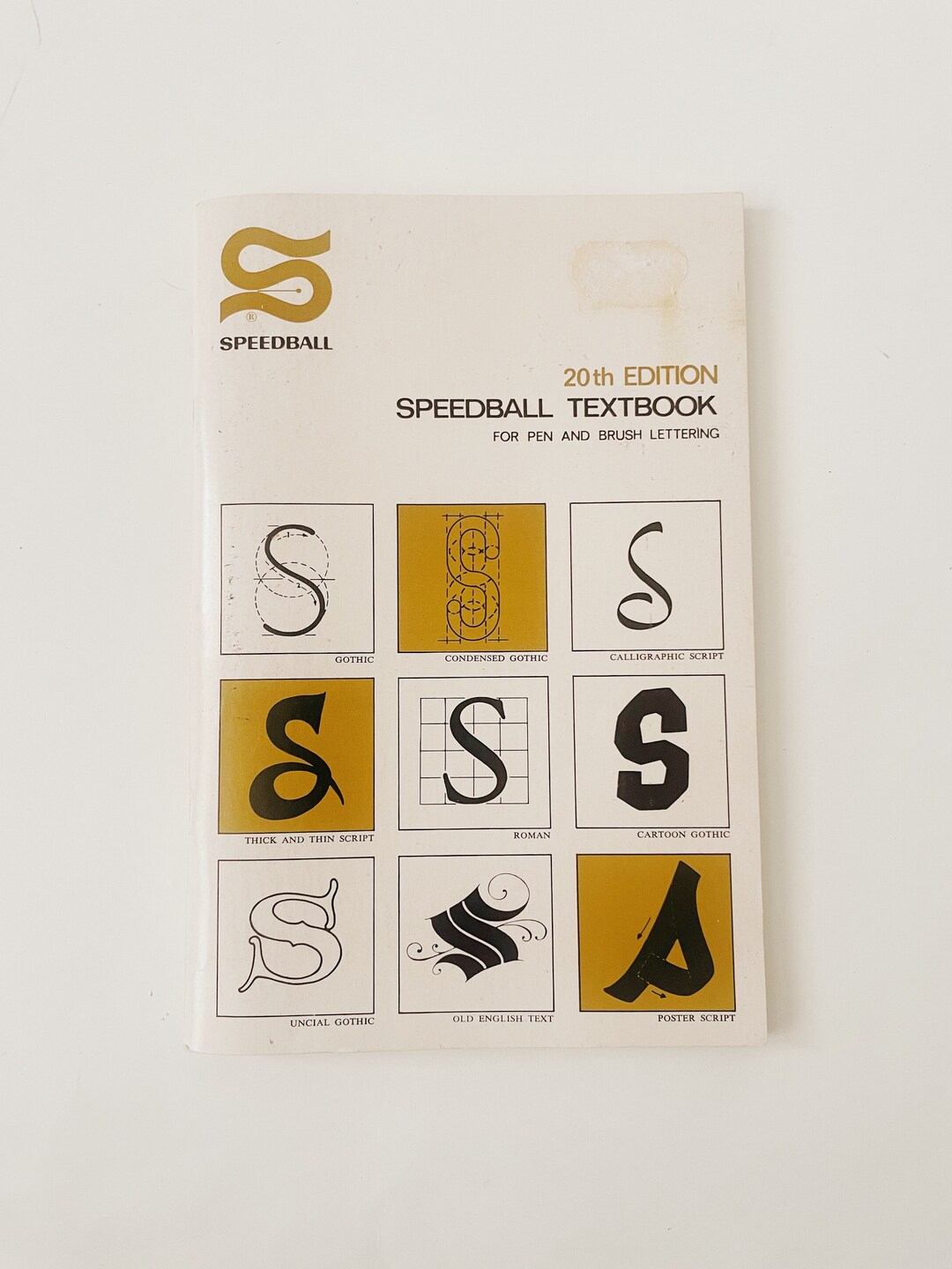 1972 Speedball Calligraphy Book - Etsy