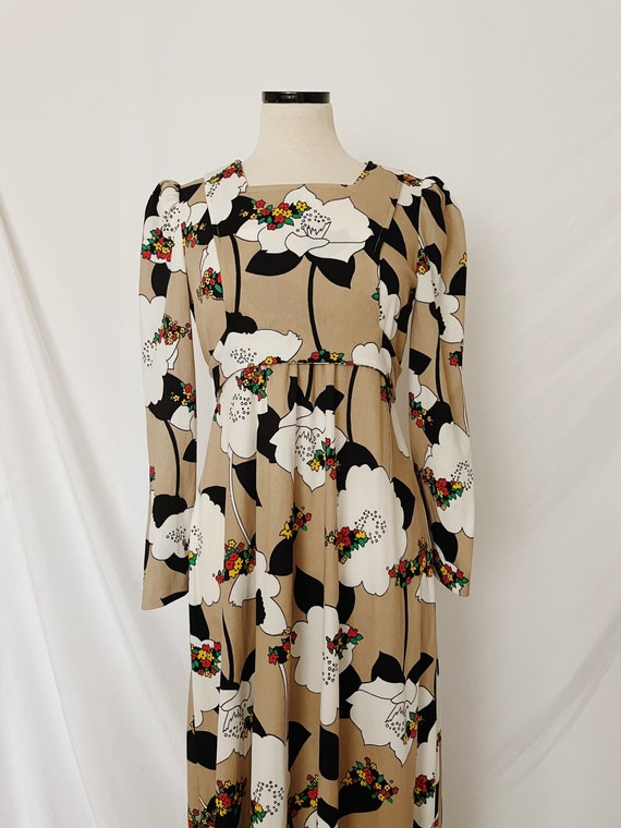 60s floral maxi dress - Gem