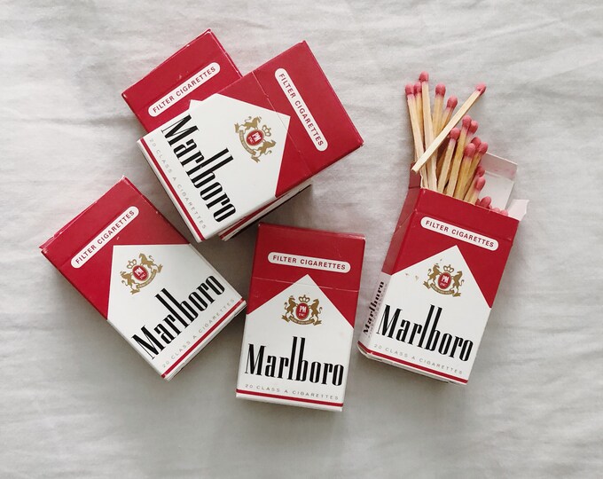 Mini Marlboro Cigarette Matchbox - Etsy