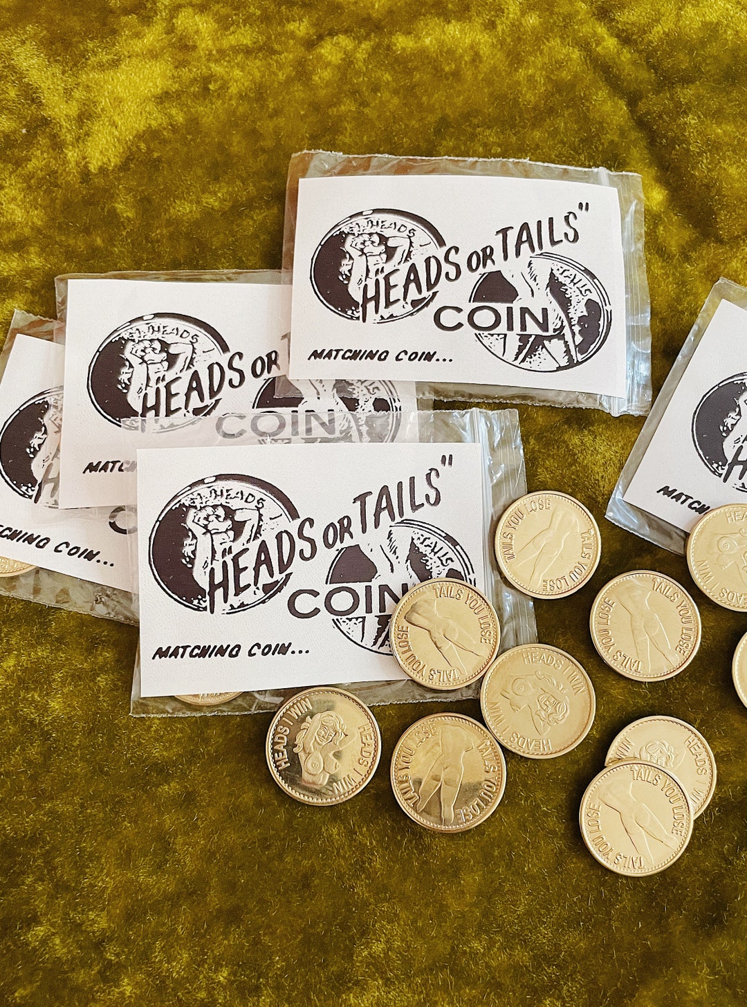 Heads or Tails Novelty Coin - Etsy