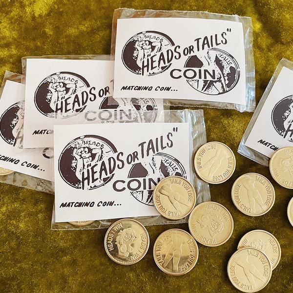 Heads Tails Coin - Etsy